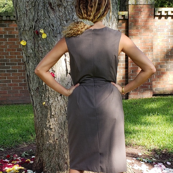 The Limited | Dresses | Beautiful Reversible Dark Tan Dress | Poshmark